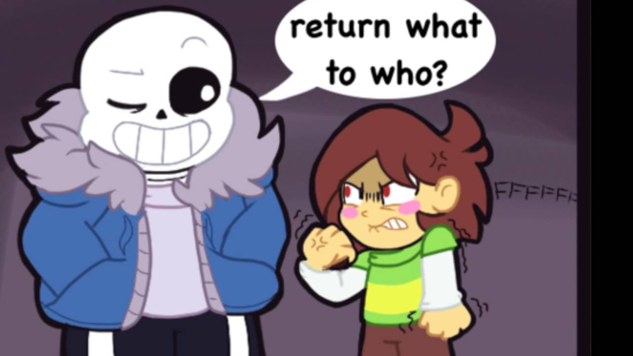 [Undertale Comic Dub] Sans' Wallet - YouTube