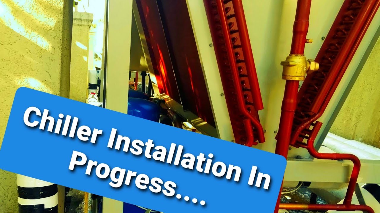 Chiller Replacement Project - Work In Progress - HVAC Project #6 - YouTube