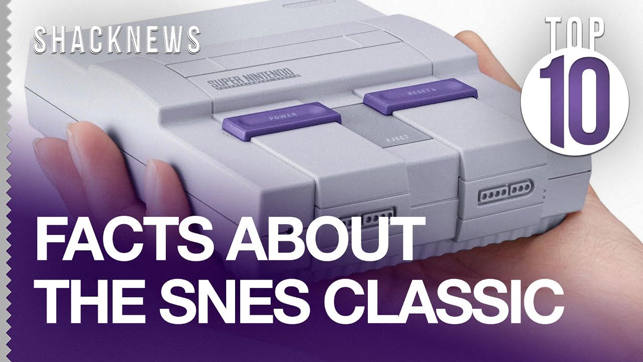 Top 10 Facts About the SNES Classic - YouTube