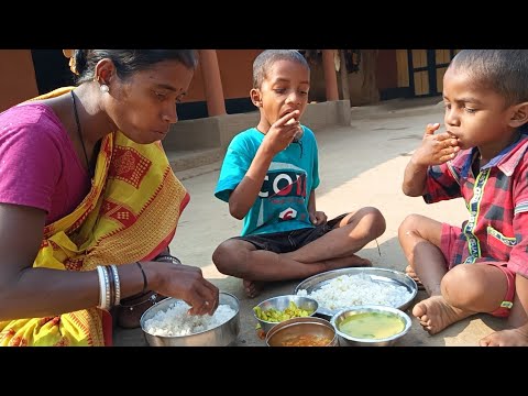 Poor Village Breakfast Recipe | Simple Cabbage Fry in Rural Style |