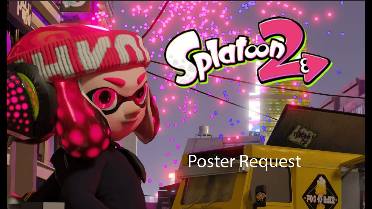 [Splatoon Blender] Poster Building-Request for MillenniumTheInklingPerson - YouTube