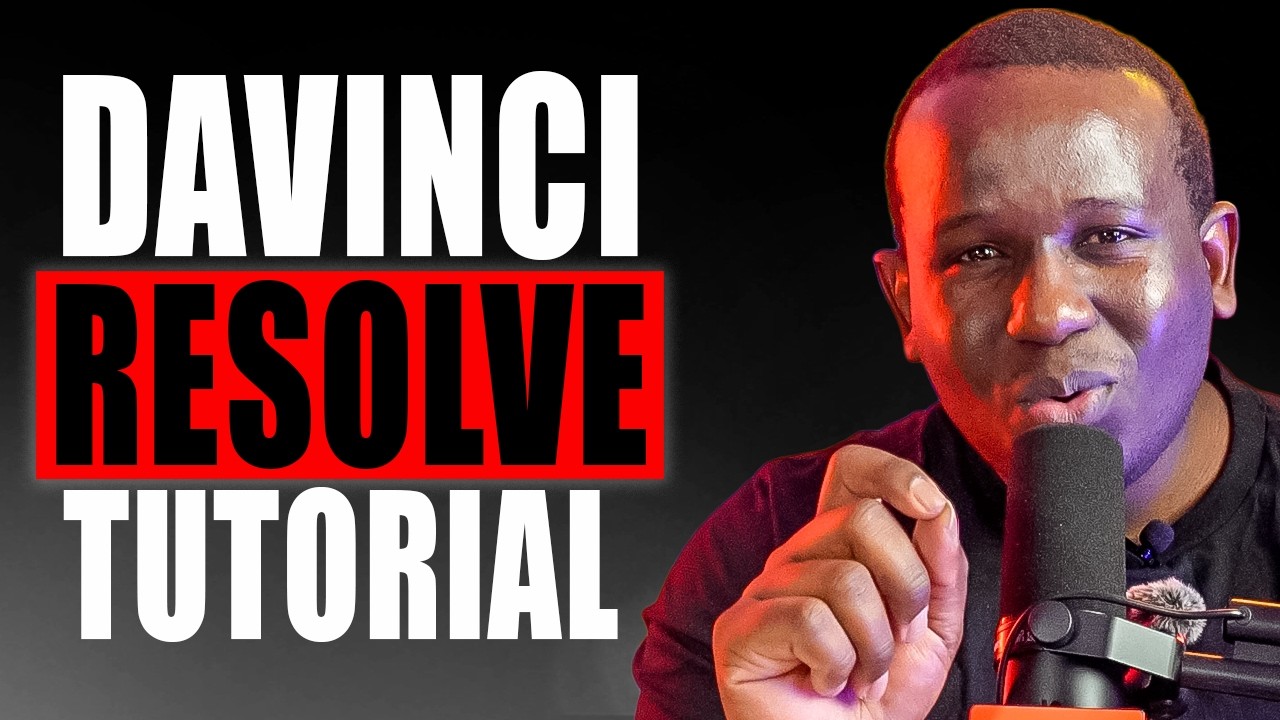 How to Edit Videos in DaVinci Resolve! (Full Beginner Tutorial Start to Finish) - YouTube