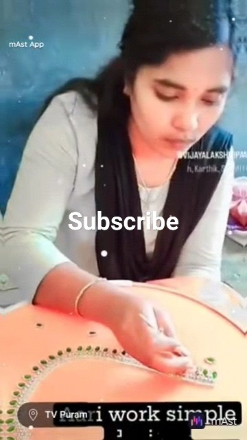 Aari work blouse design, beautiful design vijis trend TV Puram ponneri🤙 ...