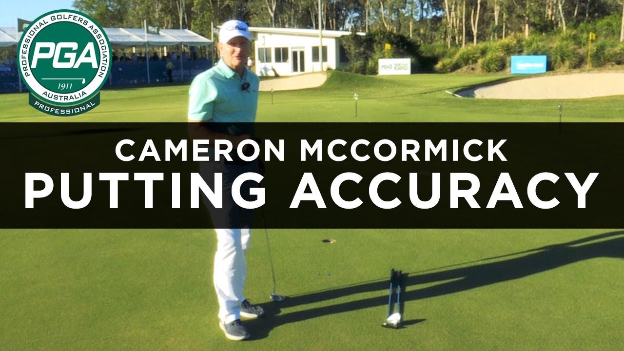 BETTER ACCURACY WITH THE PUTTER | Cameron McCormick | PGA TV - YouTube