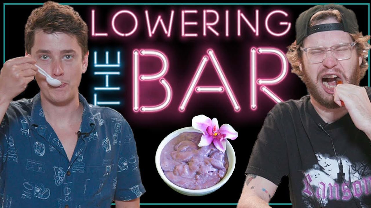 Eating Ground Up Hawaiian Poi (Taro Root) - YouTube