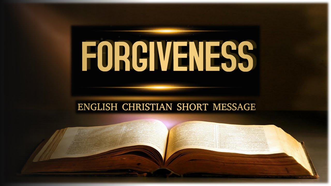 FORGIVENESS | Sis.SARAH NALINI | English Christian short message | PCFM ...
