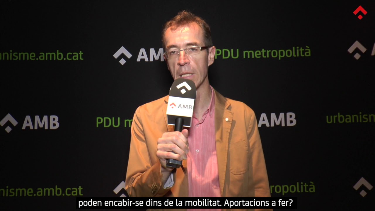 Iván Capdevila_PDU Metropolità_ metabolisme urbà Col·legi d'Enginyers ...