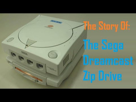 The Story of the Unreleased Sega Dreamcast Zip Drive - YouTube