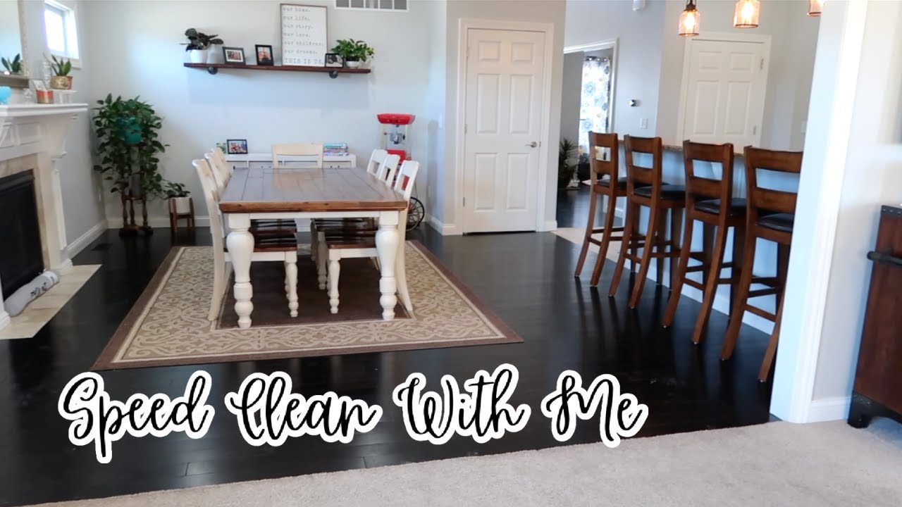 SPEED CLEANING MOTIVATION | CLEAN WITH ME | DIRTY HOUSE CLEAN WITH ME ...
