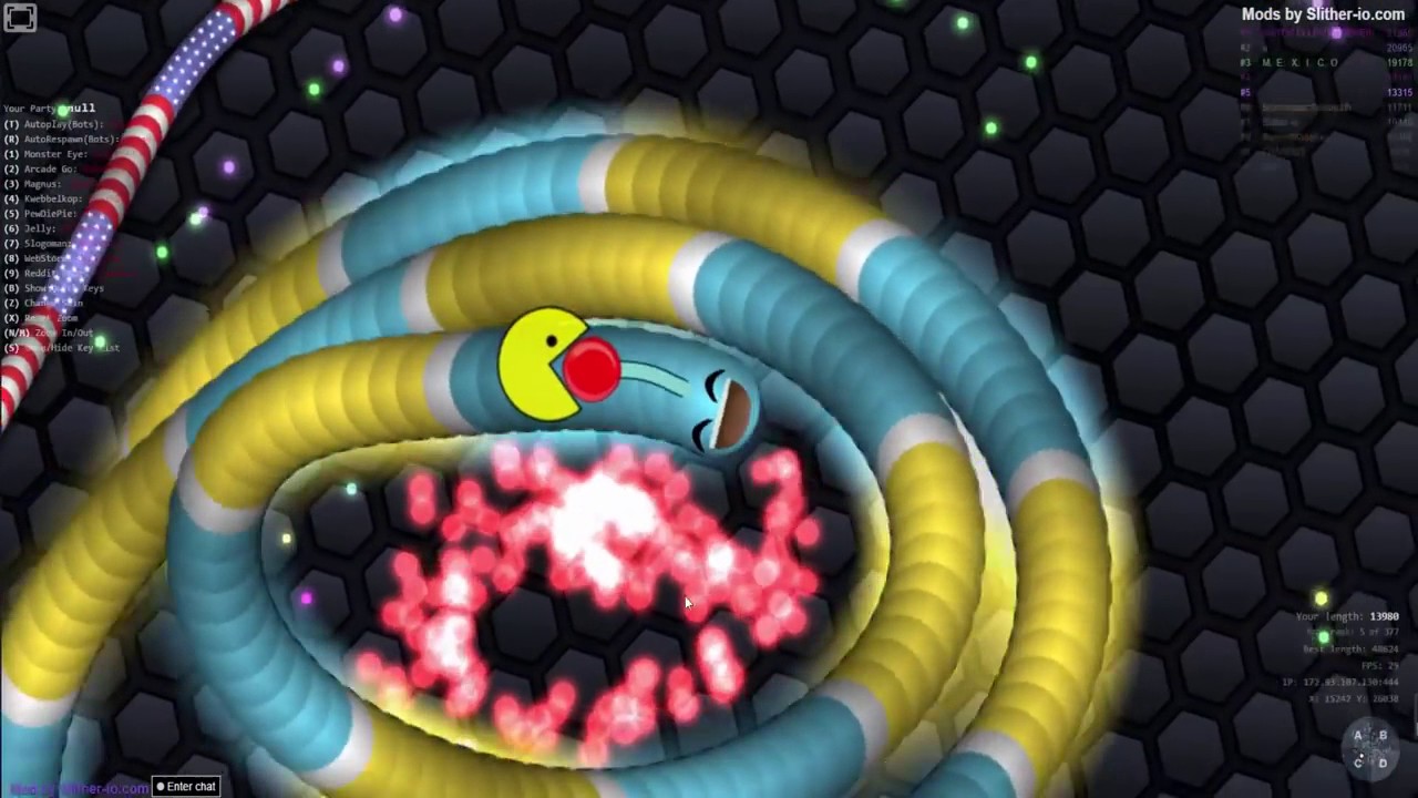 Slither io ArcadeGo Skin Best Giant Snaker Killer Slitherio Gameplay ...