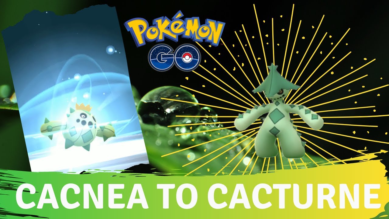 Evolving Cacnea to Cacturne in Pokemon Go - YouTube