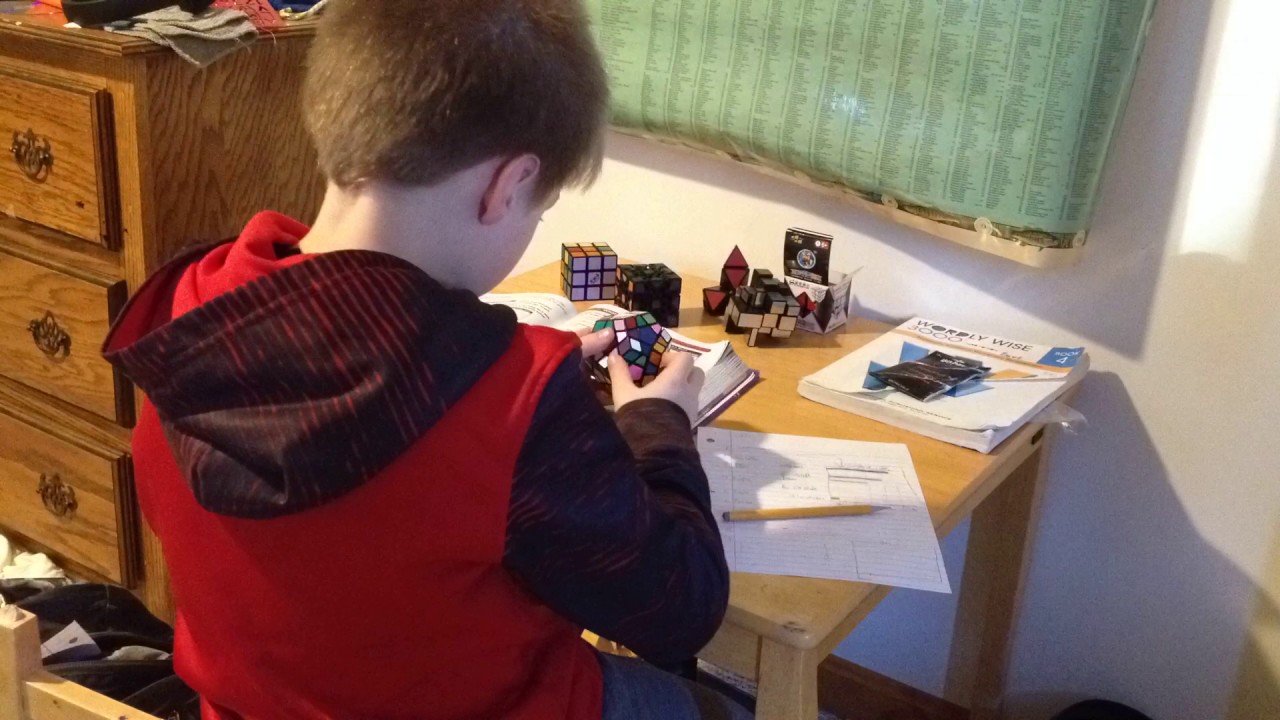 Time lapse me doing homework - YouTube