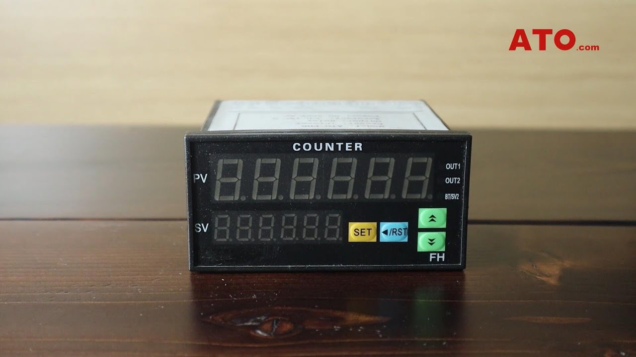6-Digit Digital Counter | Counter Meter - YouTube