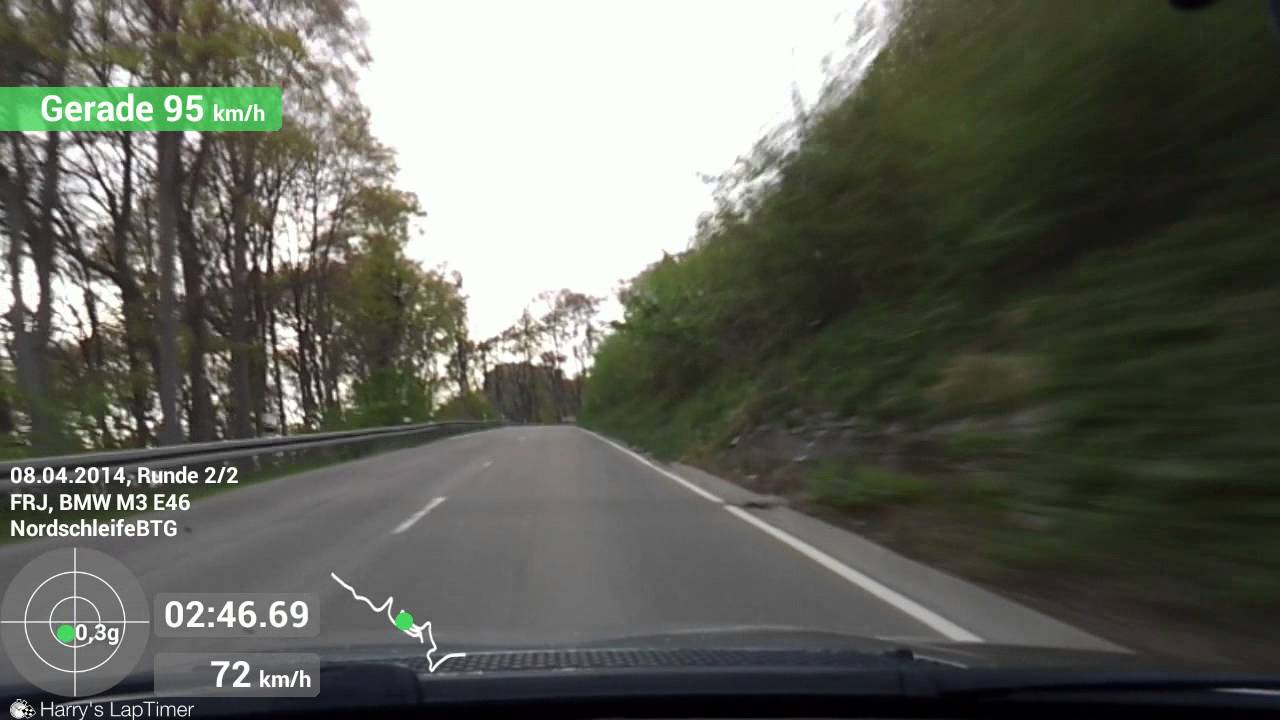 Harry's Laptimer Petrolhead Android Test - YouTube