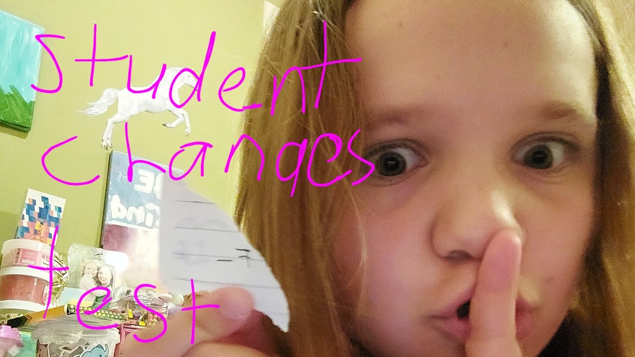 Student changes grade on test - YouTube