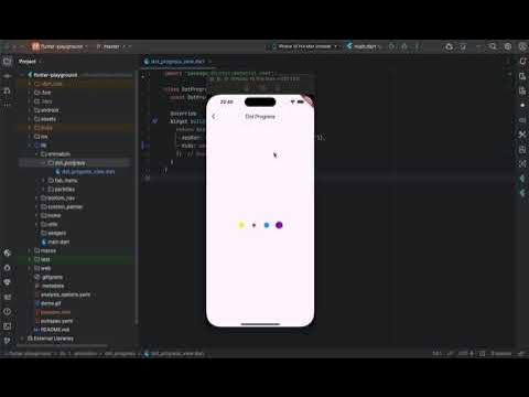 Create a Custom Loading Animation in Flutter with CustomPainter and TweenSequence - YouTube