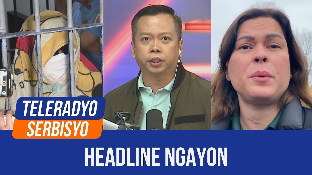 Headline Ngayon | Teleradyo Serbisyo (01 April 2025) - YouTube
