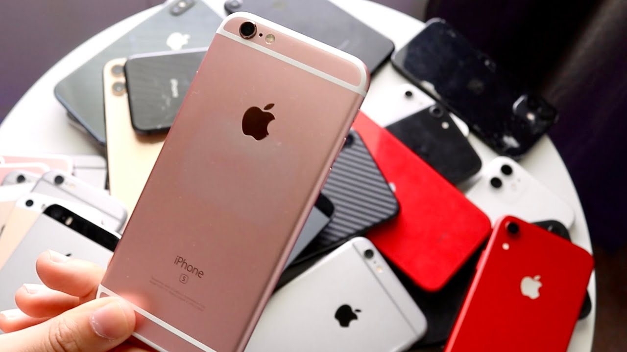 All The iPhones I Own - YouTube