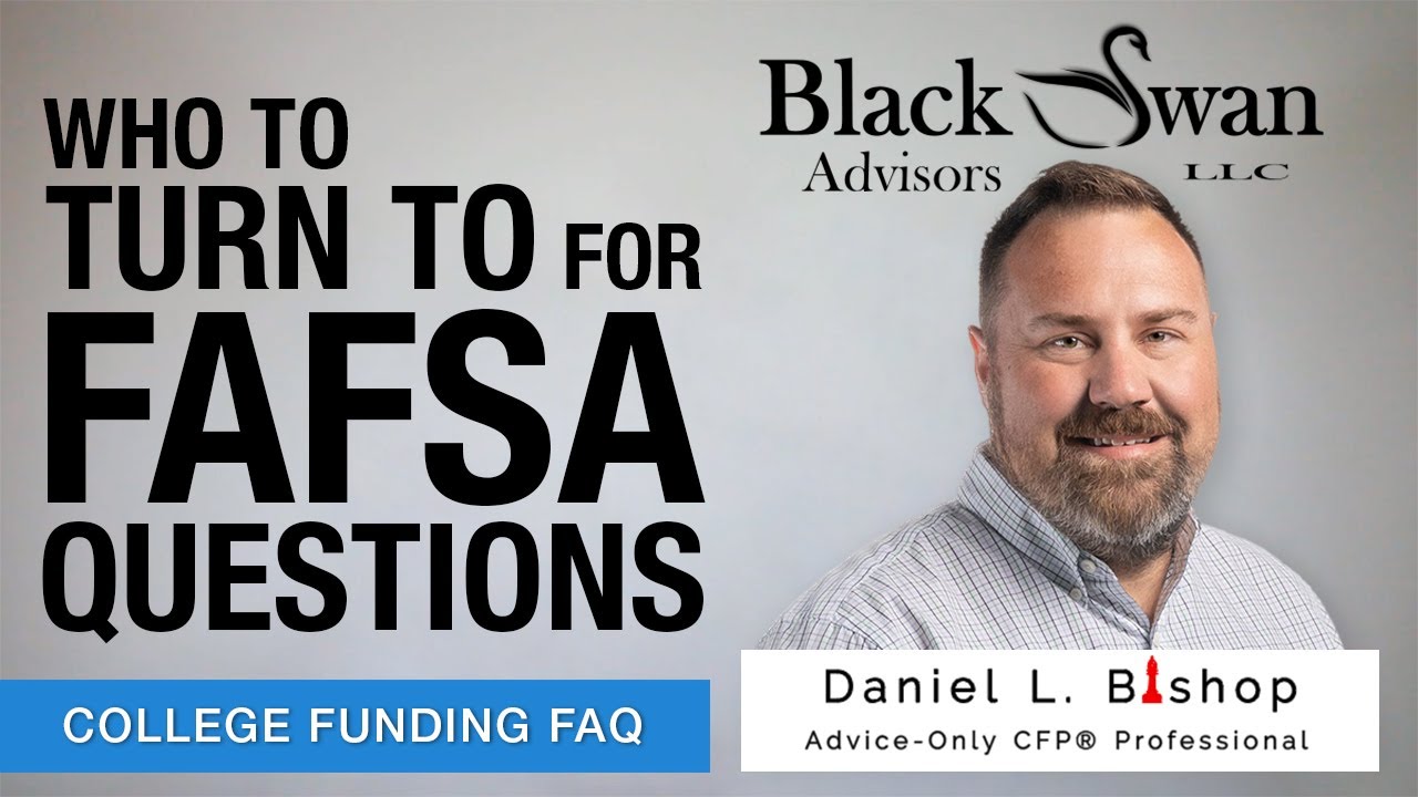 Who to turn to for FAFSA questions? (College FAQ) - YouTube