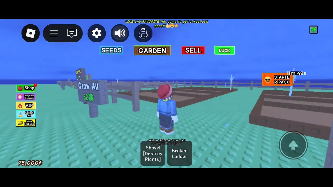 Grow A Garden MODDED l Roblox - YouTube
