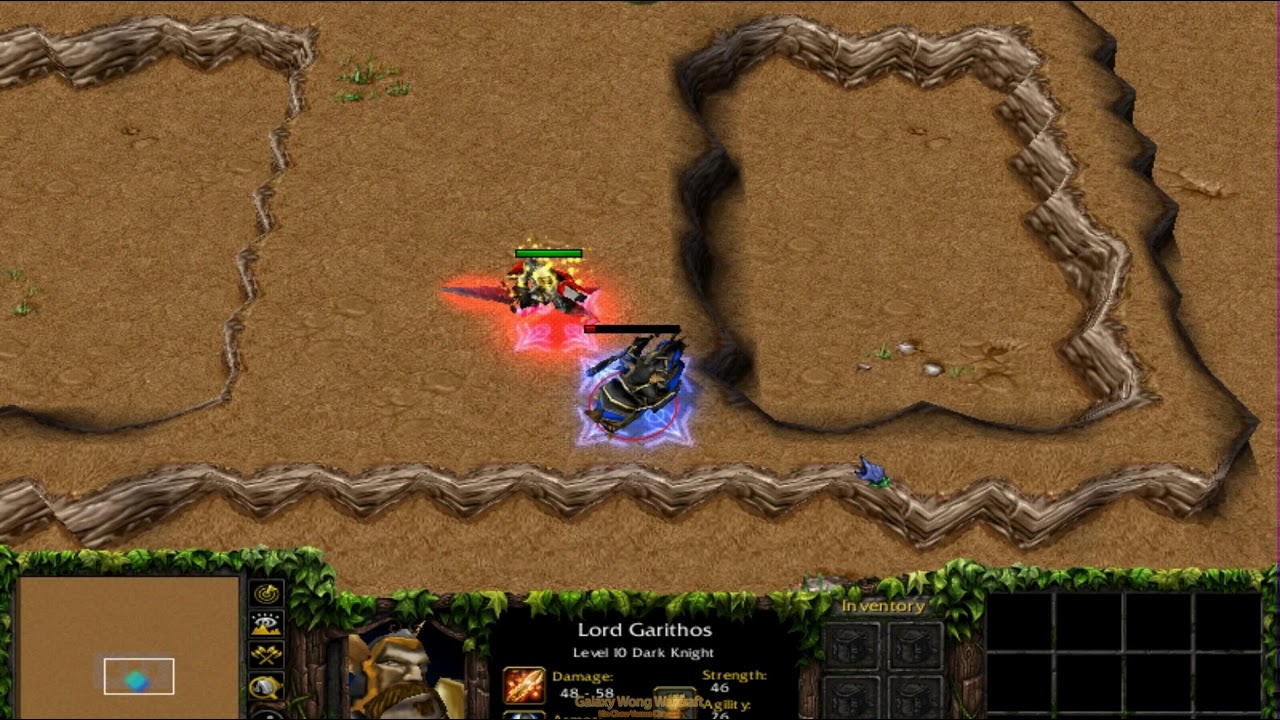 1 Arthas Frost vs 1 Lord Garithos (With Skills) 1080p - YouTube