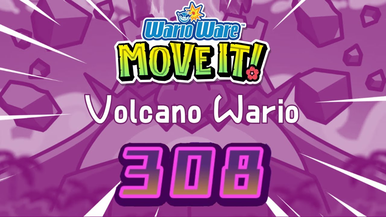WarioWare: Move It! - Volcano Wario (308 Points) - YouTube