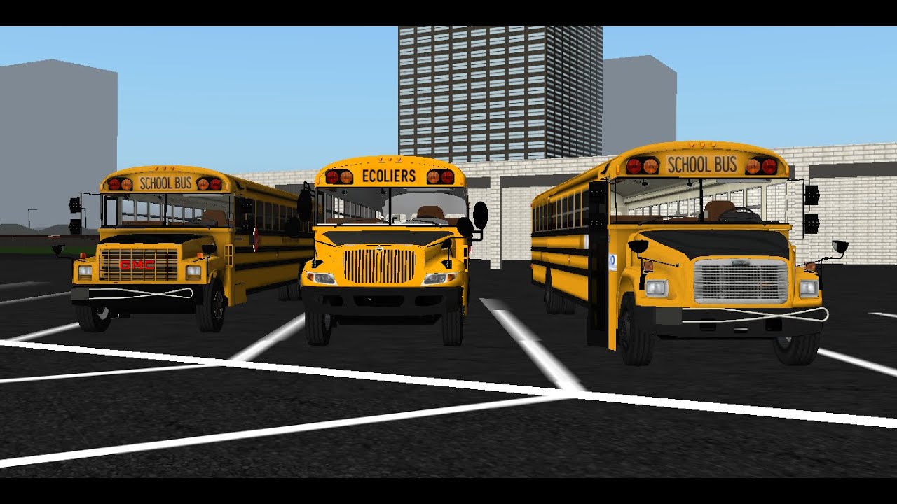 Blue Bird GMC, SCBV, Blue Bird fs65 start up - YouTube