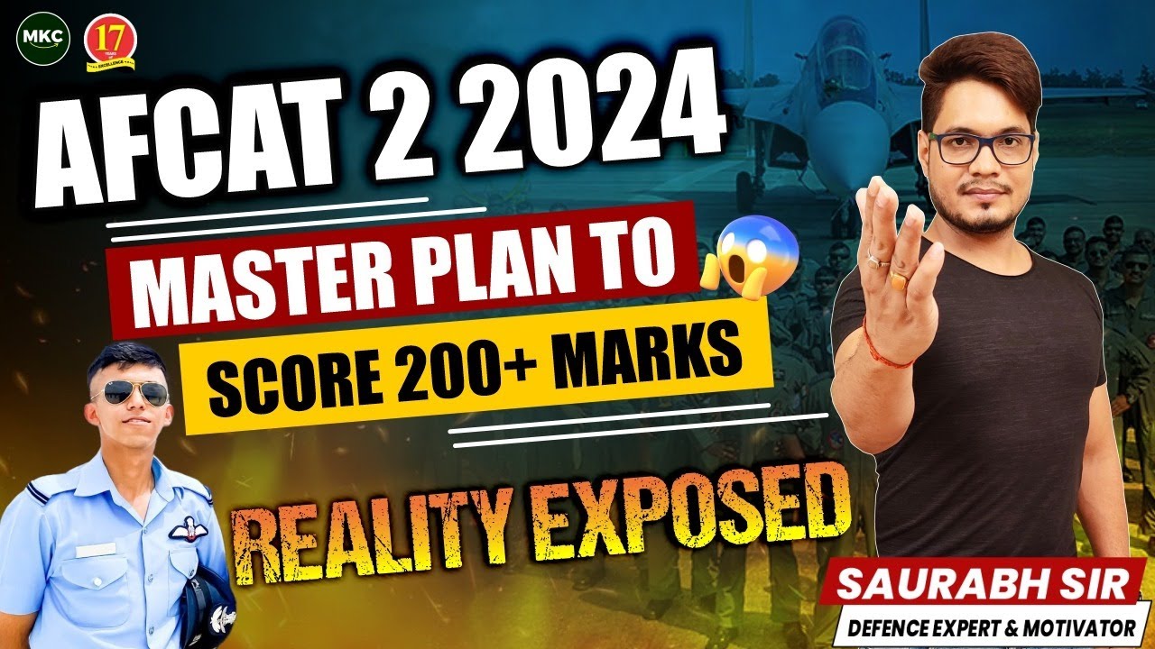 Reality of 200+ Marks in AFCAT | Best Masterplan to Score 200+ Marks in ...