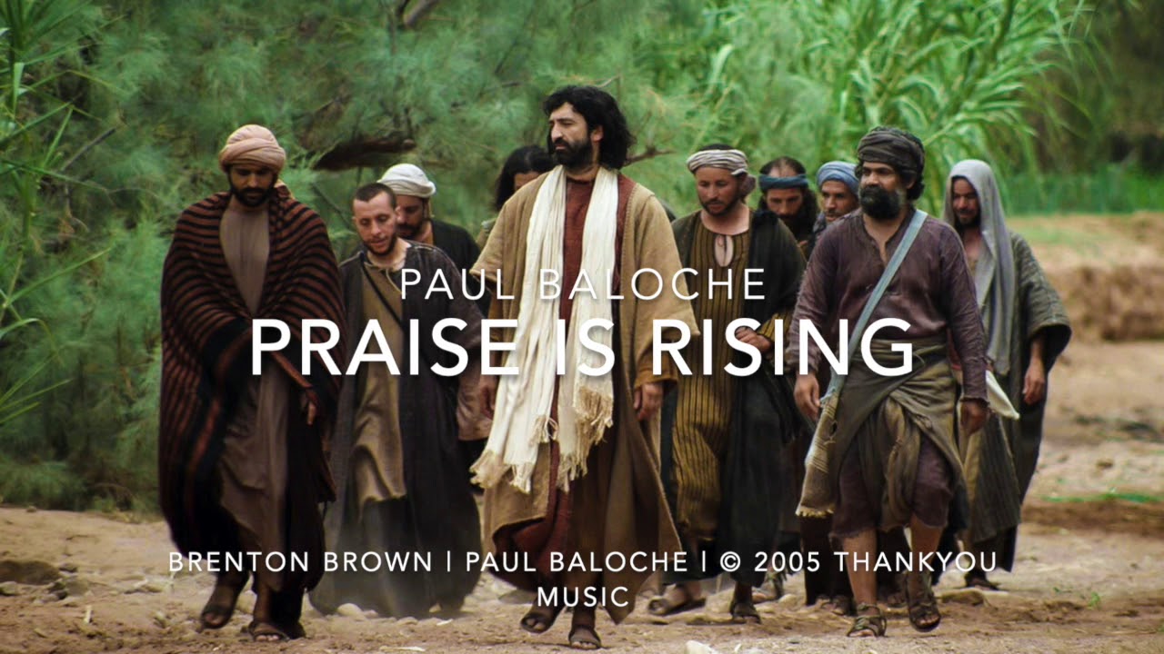 Praise Is Rising (Hosanna!) Lyric Video (Paul Baloche) - YouTube
