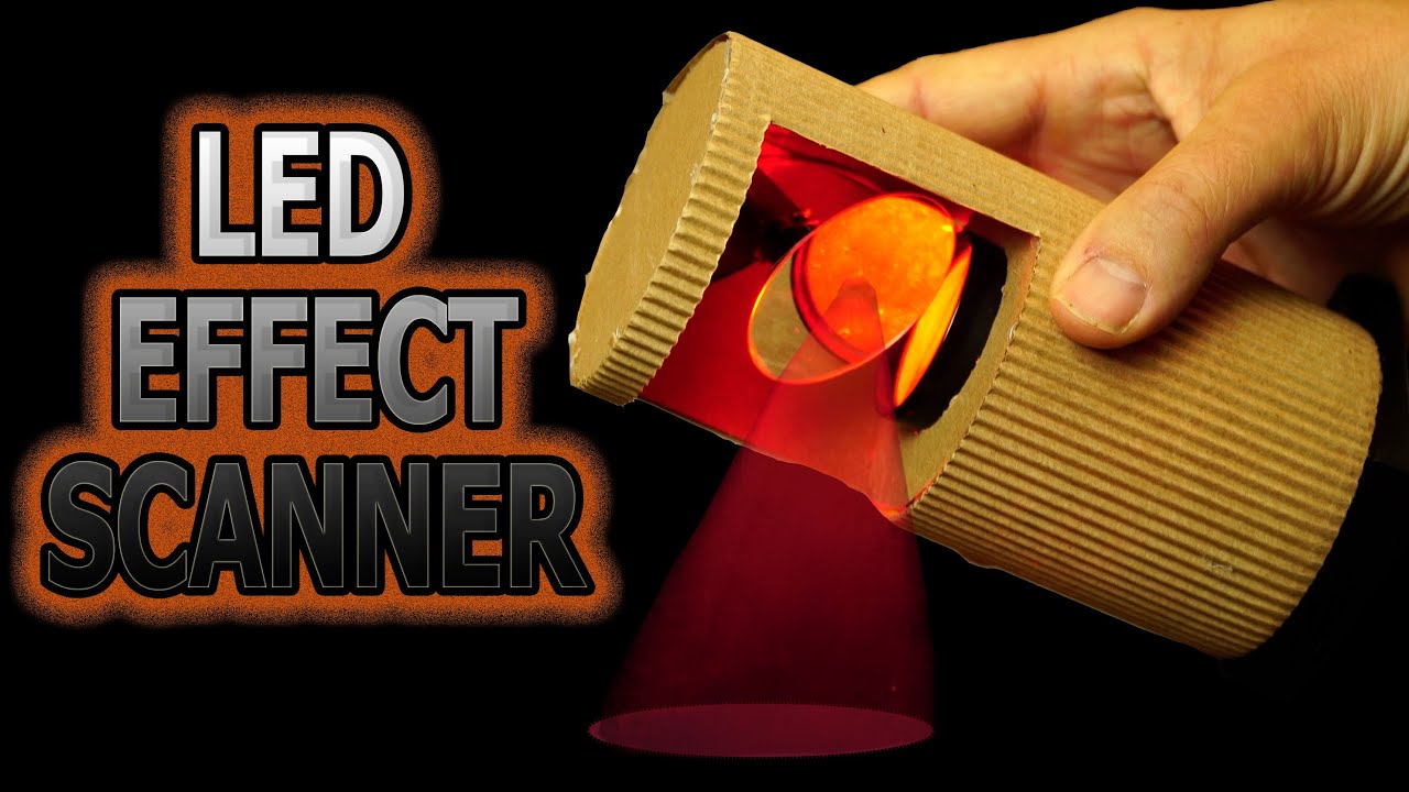 Moving Light - Beam scanner | How to make an absolutely amazing light ...