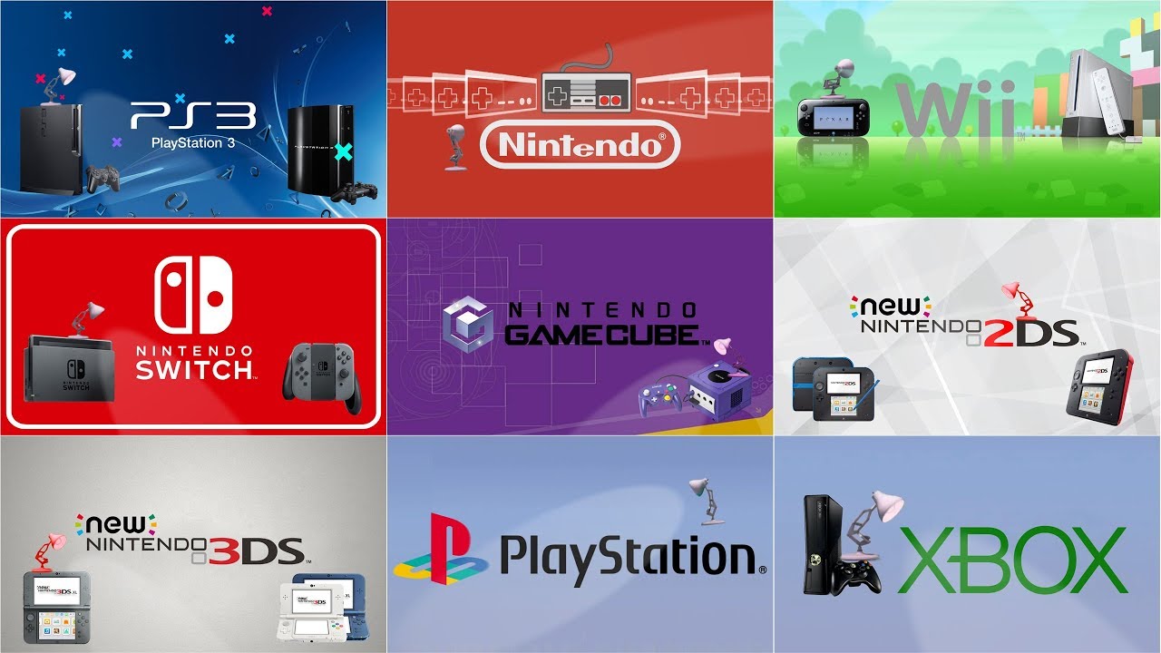 Game Device Logo Spoof Luxo Lamp Part 1 - YouTube