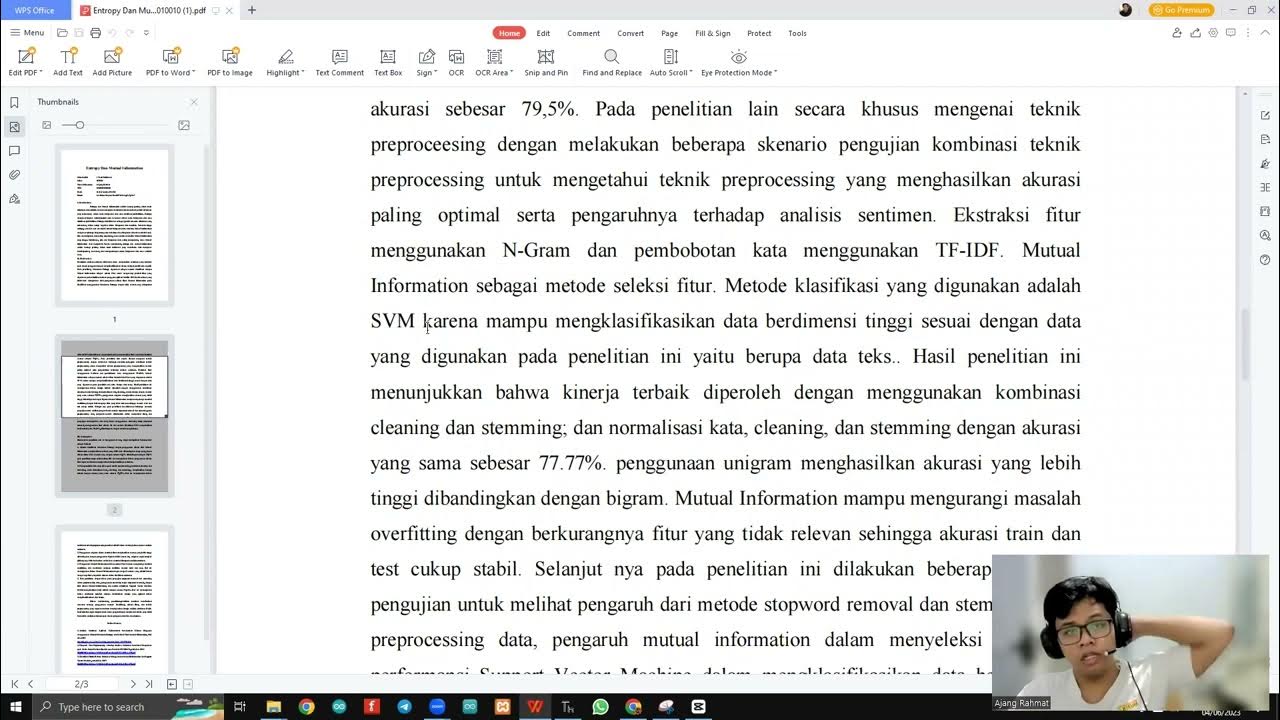 UTS Teori Informasi PJJ Informatika UNSIA - YouTube