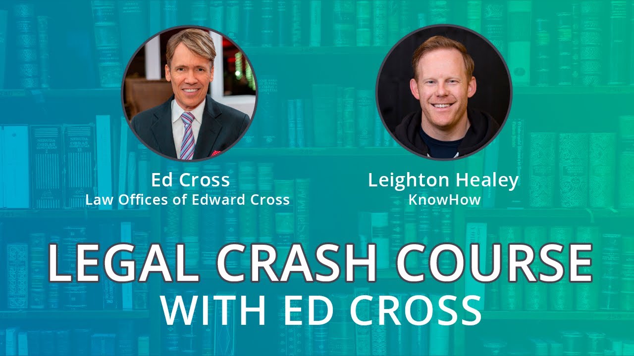 Covid-19 Legal Crash Course- Featuring Ed Cross! - YouTube