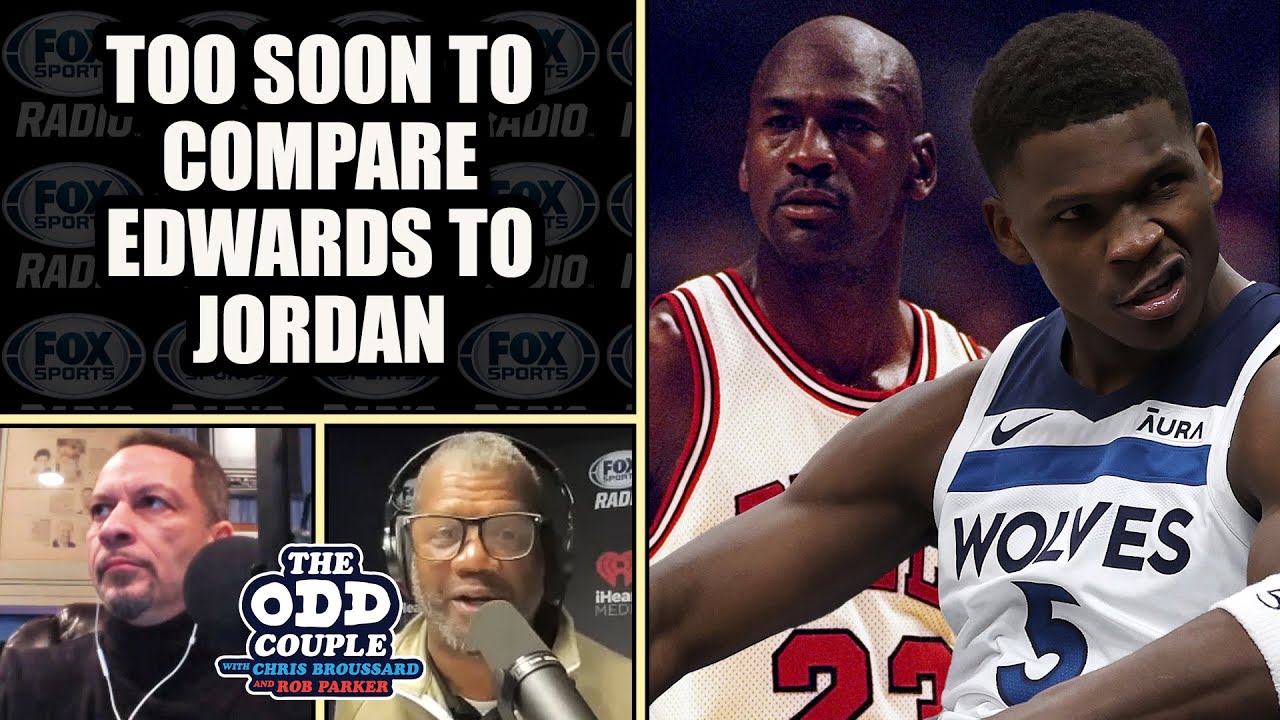 Anthony Edwards on Michael Jordan Comparisons "I want it to stop" | THE ...