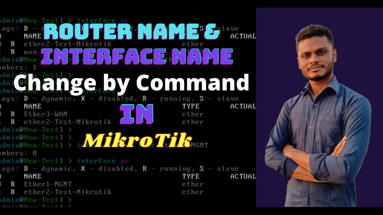 How to change Password, Router name & Interface name by command in ...