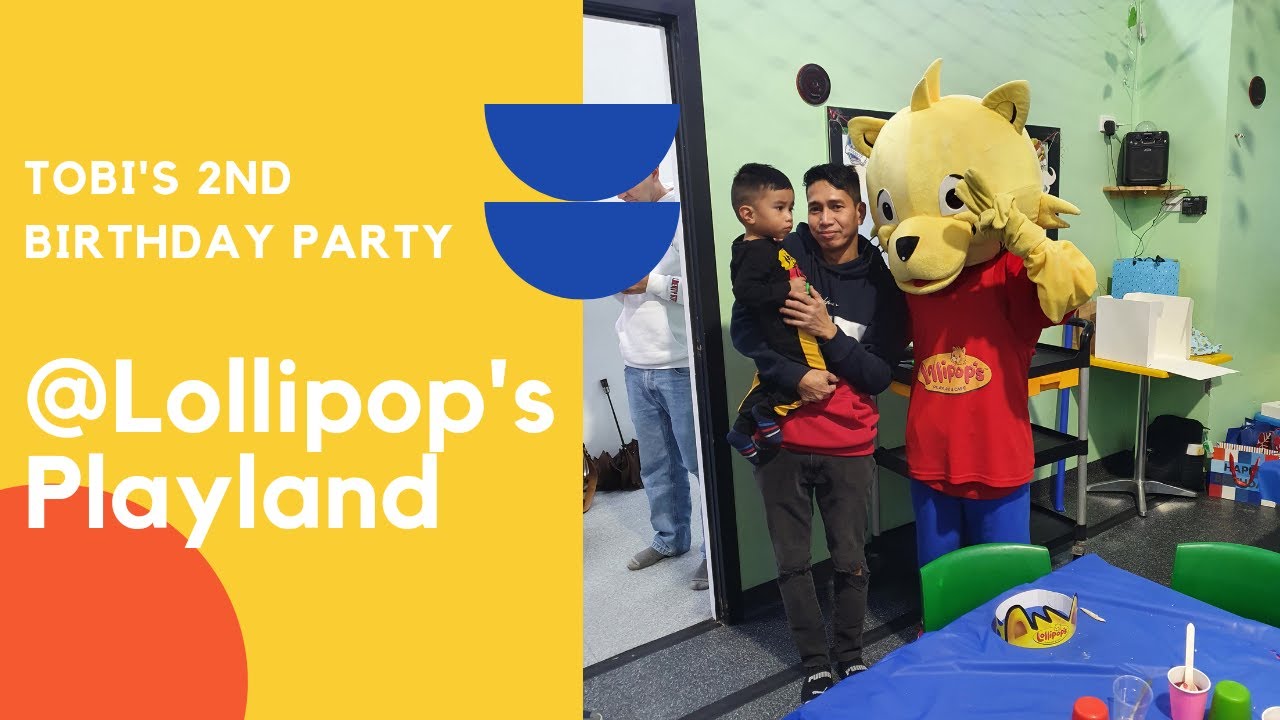 Lollipop's playland Birthday Party (Tobi's 2nd Birthday Party) - YouTube