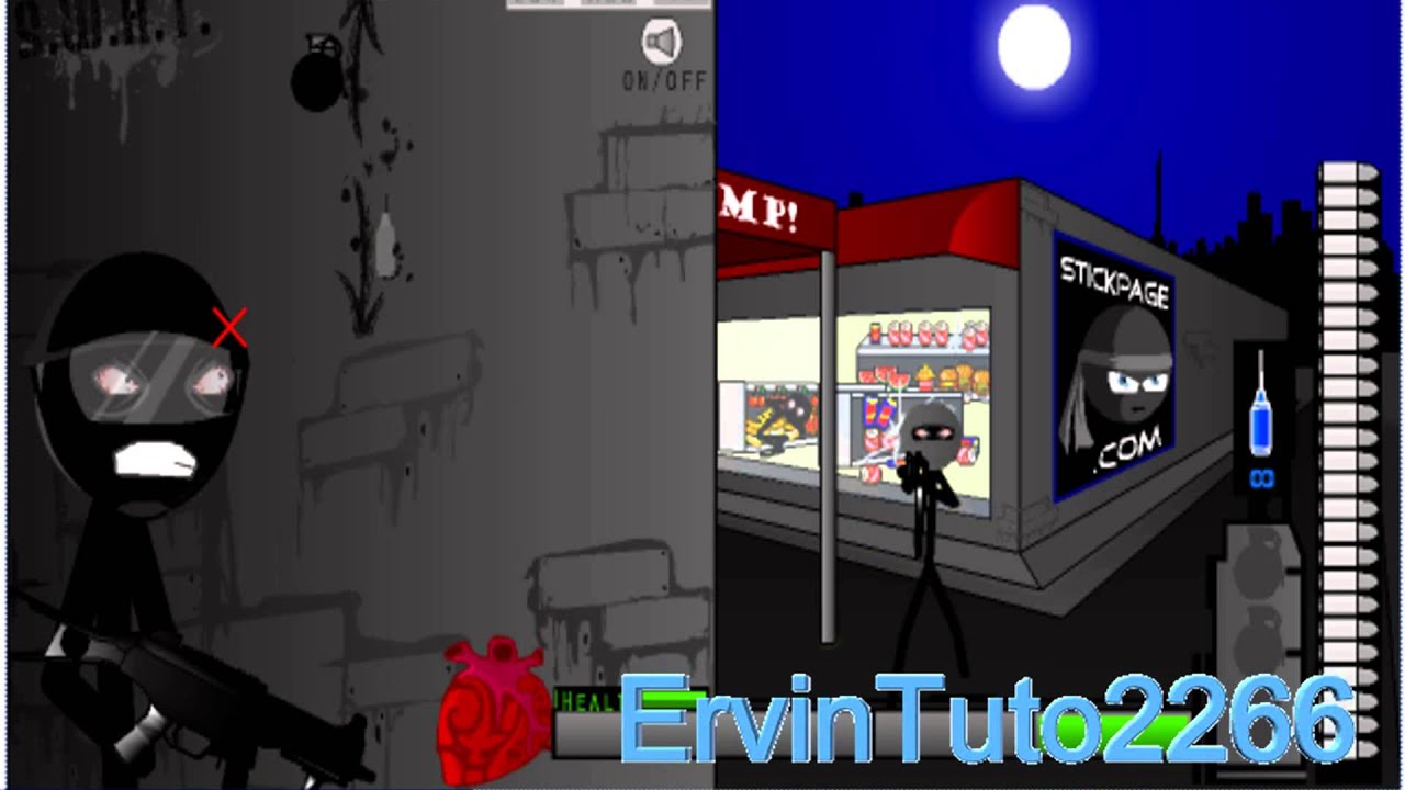 Gameplay S.W.A.T Stickman en facebook (AZ DEL LOQUENDO) - YouTube