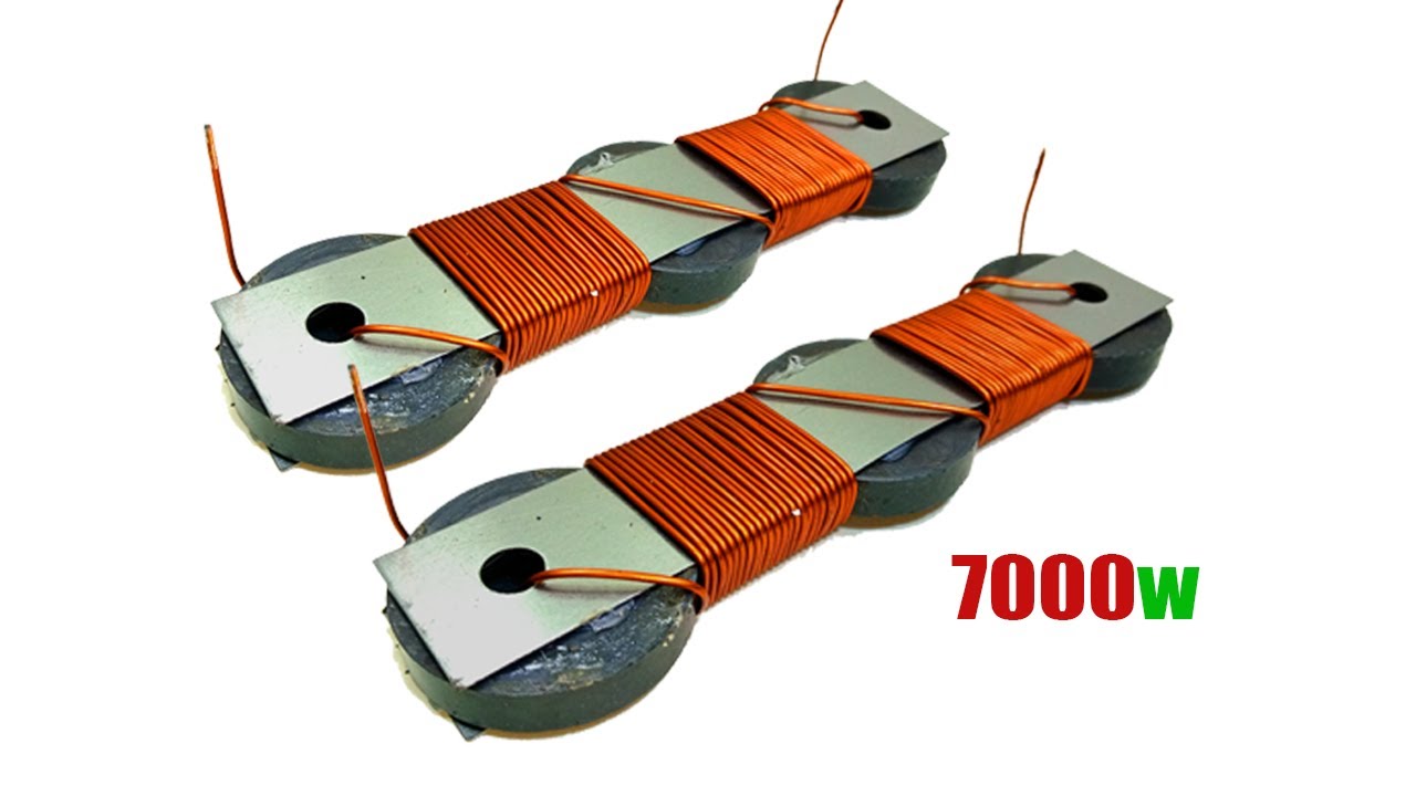 I turn copper Coil into 230v most powerful generator with 3 magnet ...