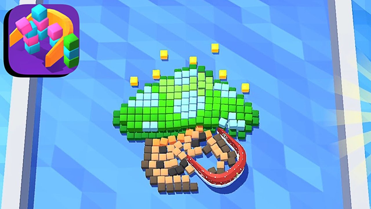 Collect Cubes - All Levels Gameplay Android,ios (Part 4) - YouTube