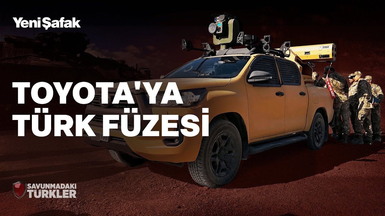 TSK'nın en yeni sistemi: Toyota'ya milli füze yerleştirildi - YouTube