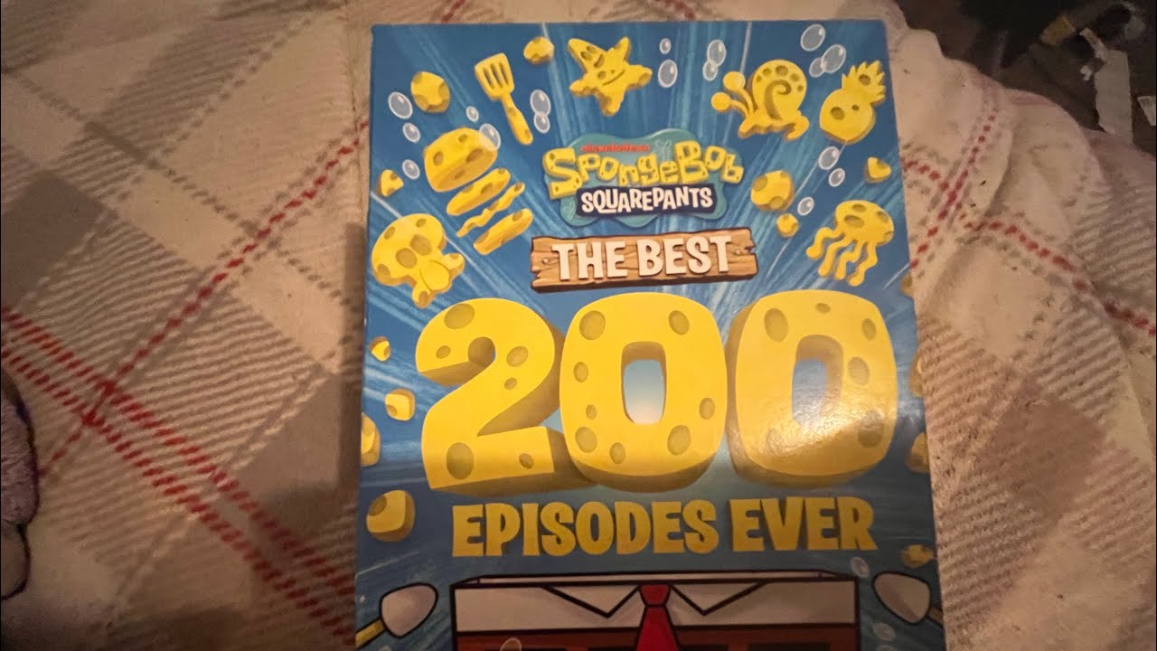 SpongeBob SquarePants: The Best 200 Episodes Ever Nickelodeon DVD ...