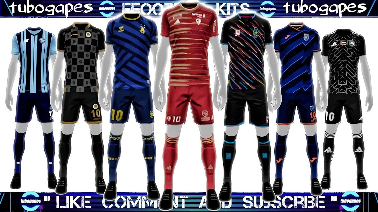 Best No Sponsors Kits eFootball 2024🔥 - YouTube