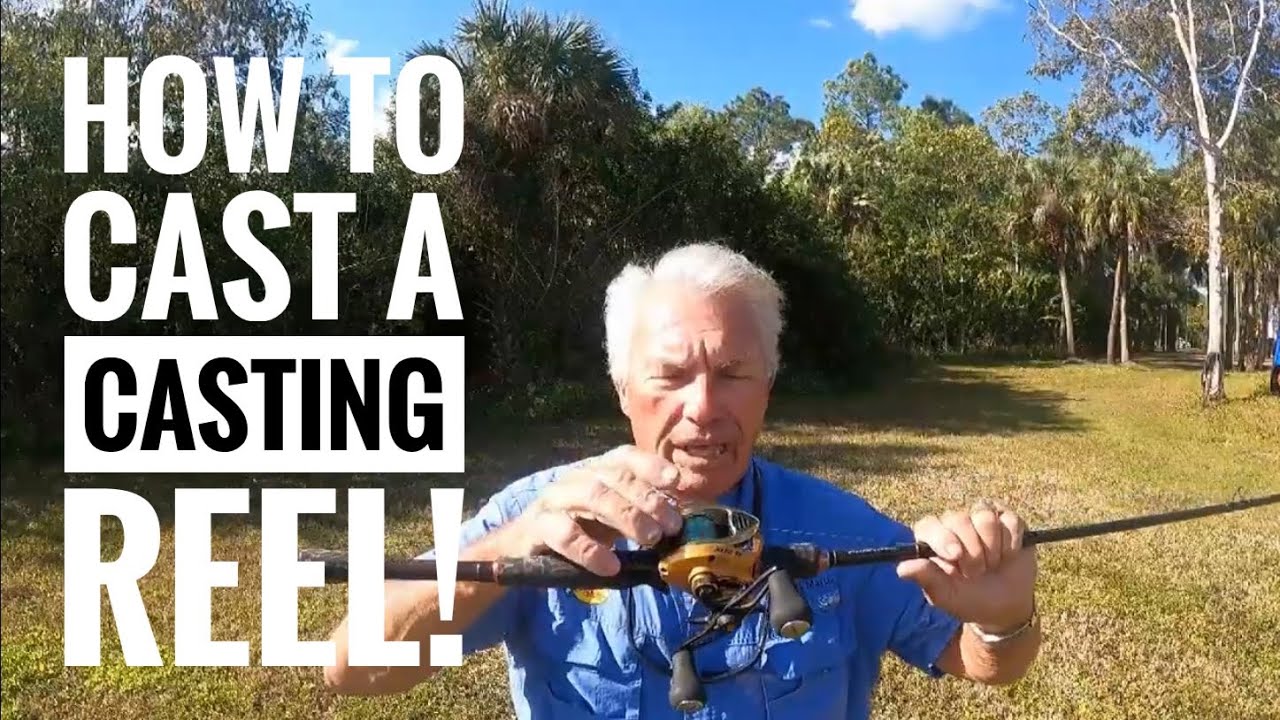 How to cast a casting reel! - YouTube