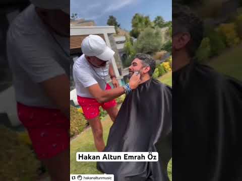 Emrah Öz Hakan Altun :) #hakanaltun #emrahöz #tıraş #berber #keşvet #automobile #viralvideo #abi