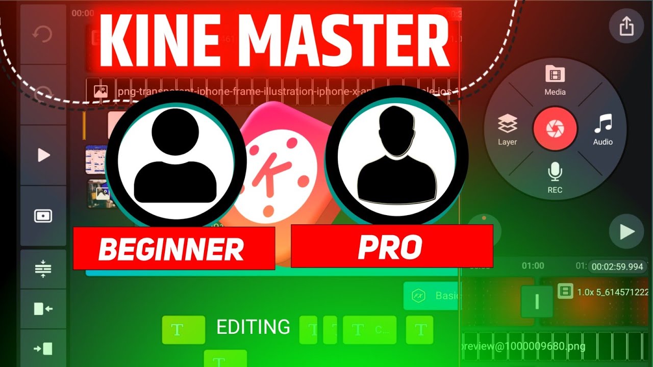 🔥 Kine Master pe video edit kaise Kare | Kine Master video editing ...