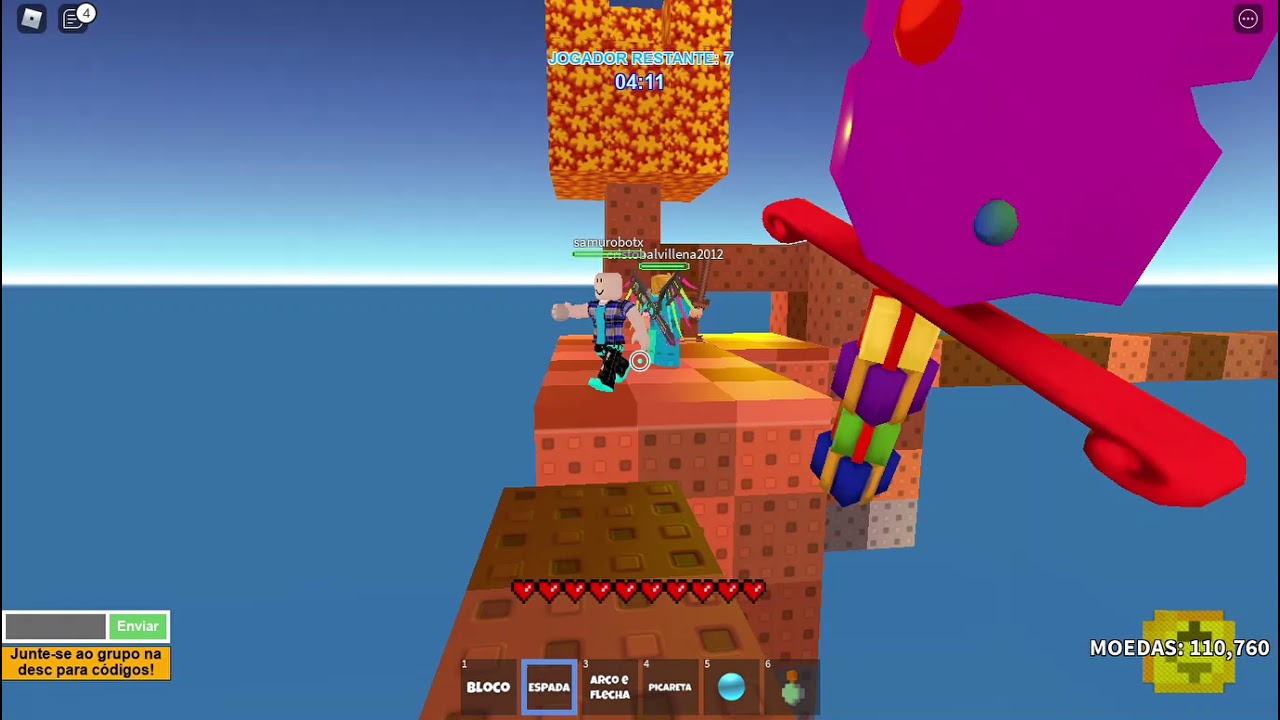 ROBLOX (SKYWARS) 7:55 minutes in skywars - YouTube