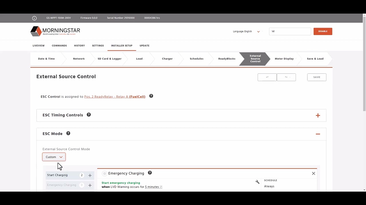 Morningstar's LiveView External Source Control ESC (The Basics) - YouTube