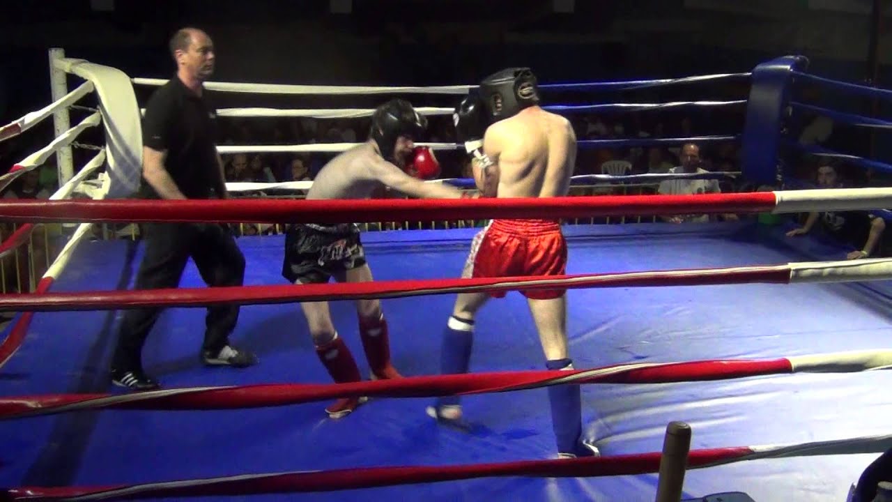JORGE PERCHEIRO (MT EVORA) vs ALIN RUSU (TEAM NEVER SHAKE) THAI BOXING ...