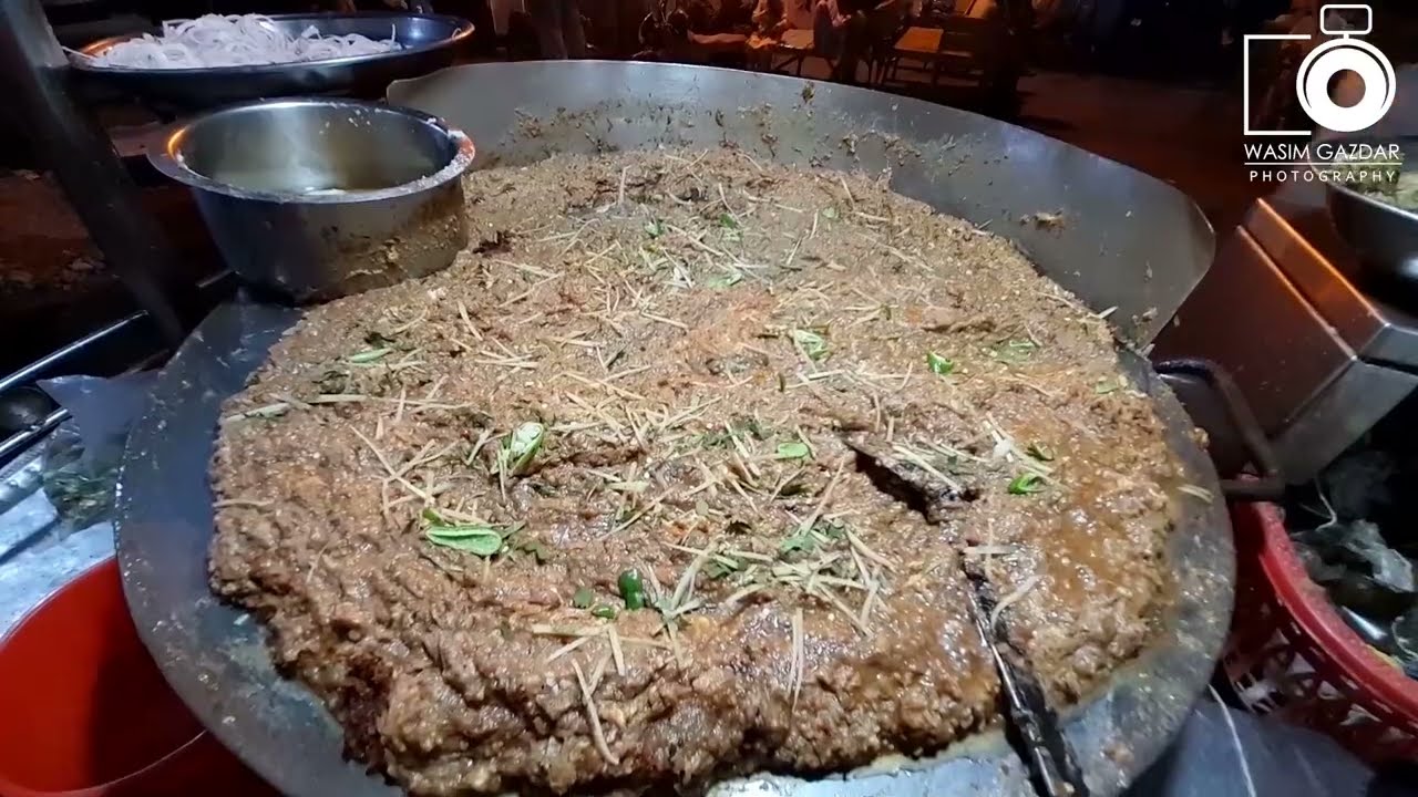 Karachi ka world famous Kabab fry wasim gazdar vlog extreme food of ...