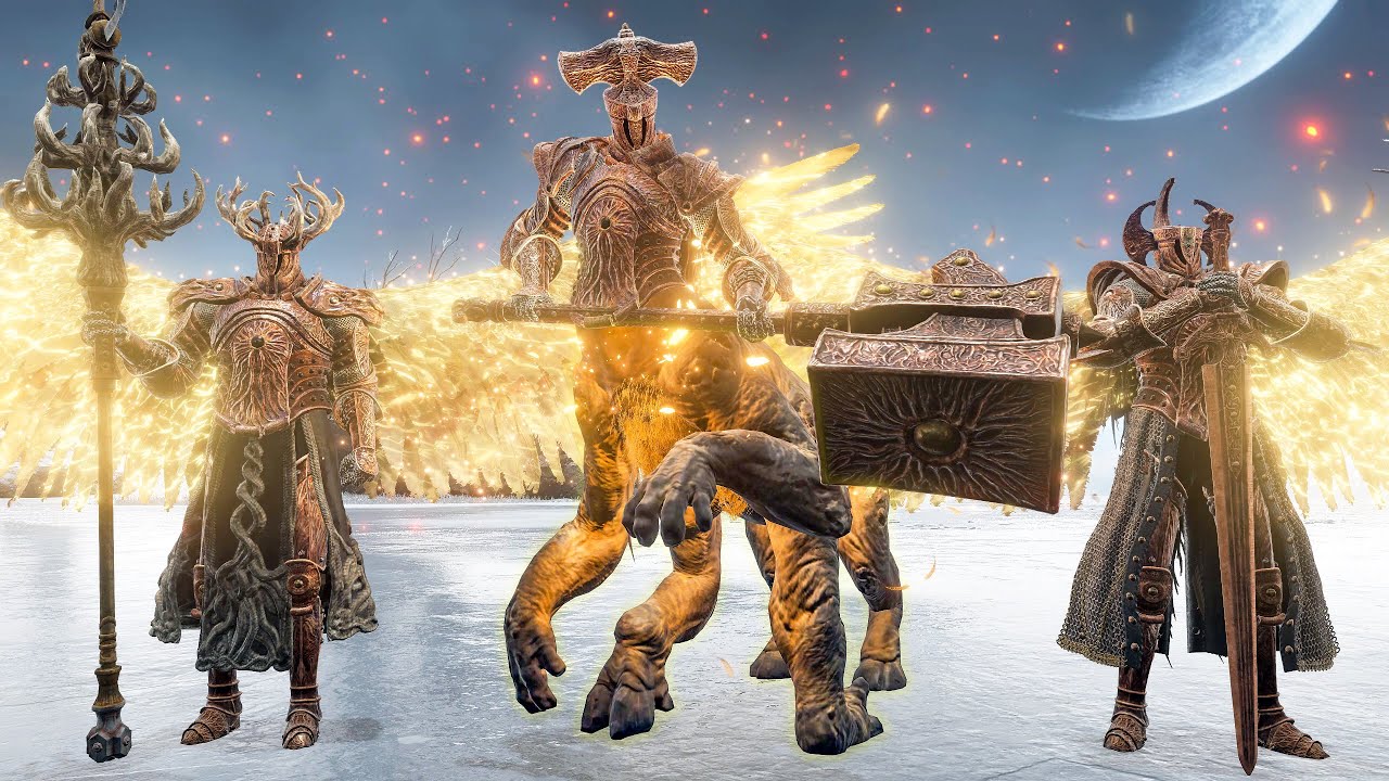 Can ANY Boss Survive The Crucible Knights Trio? - Elden Ring Shadow Of ...